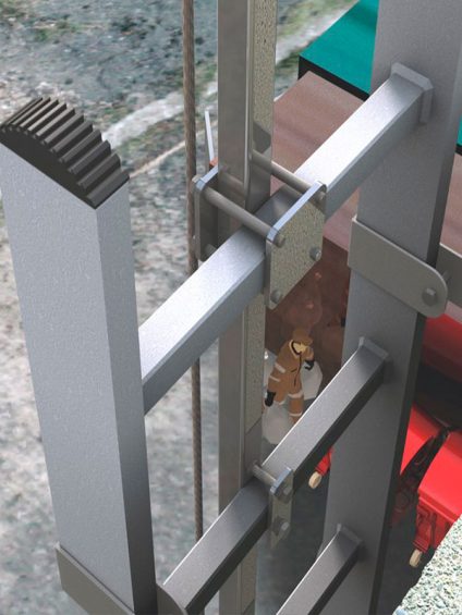 ABS Safety Hike (Vertical Lifeline) - อุปกรณ์ทำงานบนที่สูง Fall Protection